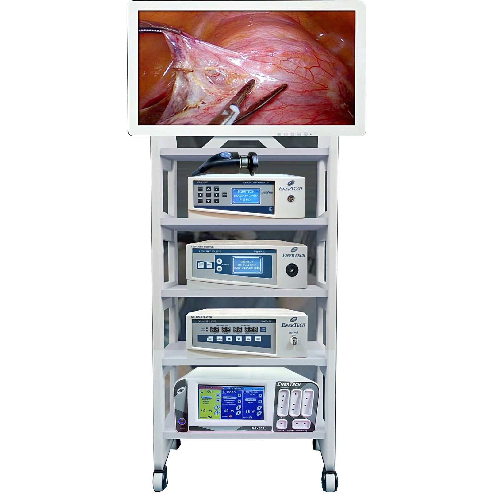 Home Laparoscopy Equipment Laparoscopy System Tower from Enertech